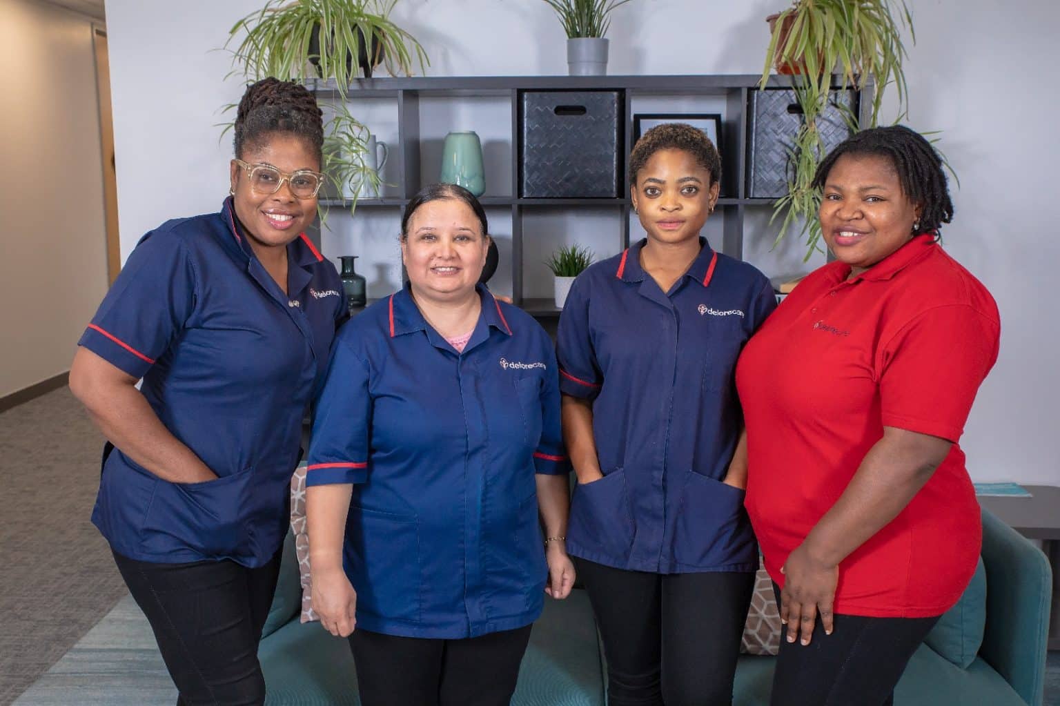 Custom Personalised Healthcare Clothing for care home workers